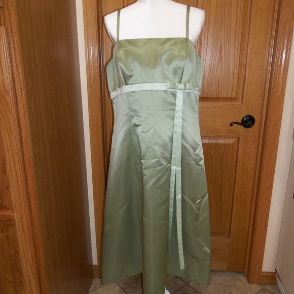 Landa | Dresses | Vintage Vtg Satin Bridesmaid Dress By Landa Ptp 8 ...